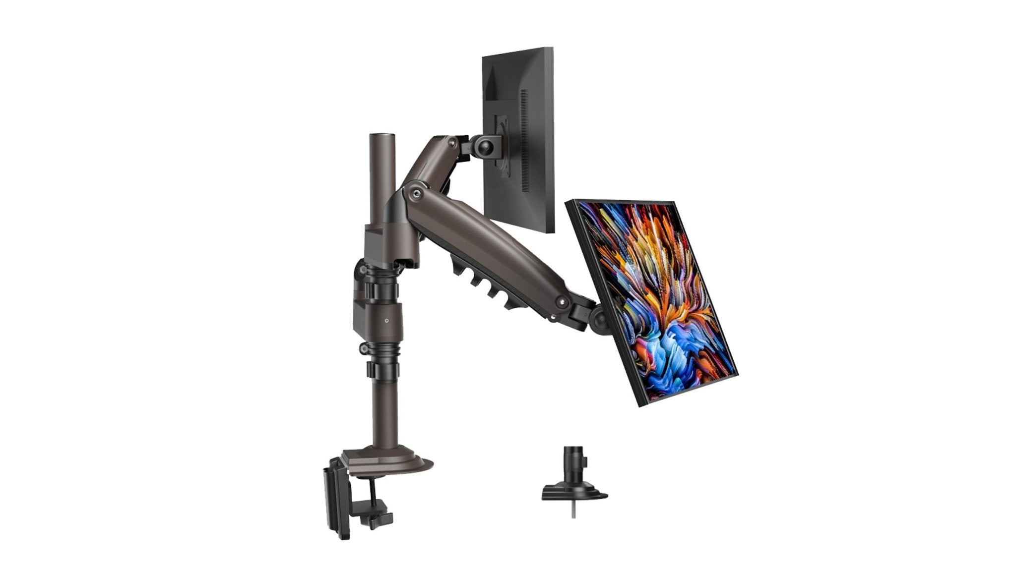Dual Monitor Mounts | Maximize Desk Space & Comfort – HUANUO