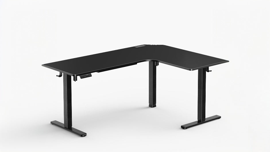 L-shaped Standing Desk – HUANUO