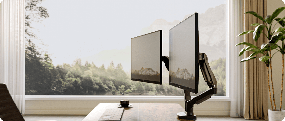 Shop Monitor Mounts & Arms | Single, Dual & More | HUANUO