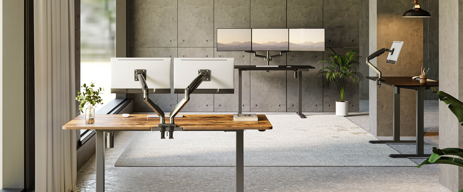 Monitor Mounts | Flexible & Stable Ergonomic Solutions – HUANUO