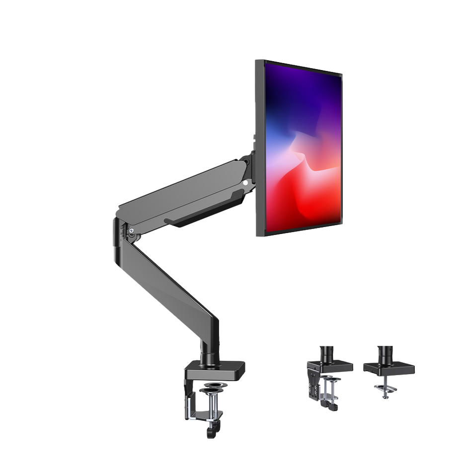 Single Monitor Arm | Flexible & Stable Ergonomic Solution – HUANUO
